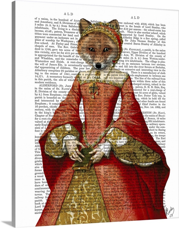 Fox Queen | Great Big Canvas