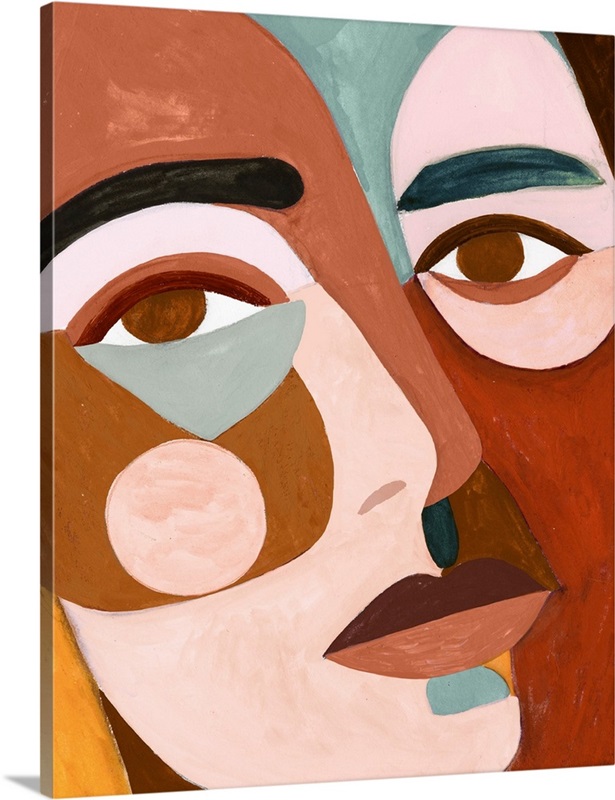 Geo Face III | Great Big Canvas