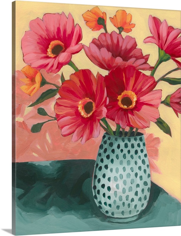 Gerbera Daisy Bouquet II | Great Big Canvas