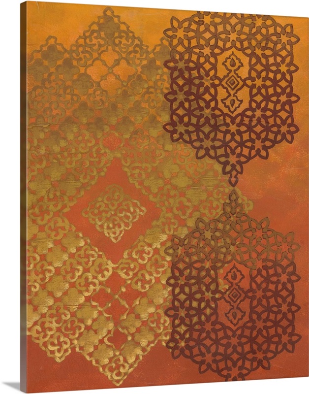 Golden Henna II | Great Big Canvas