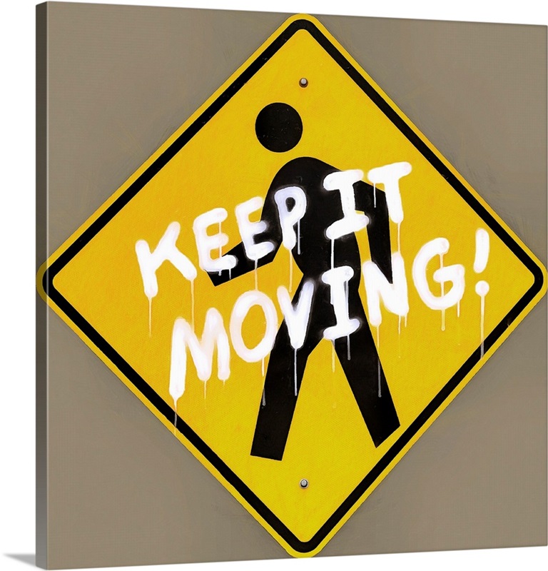 Graffiti Sign I | Great Big Canvas