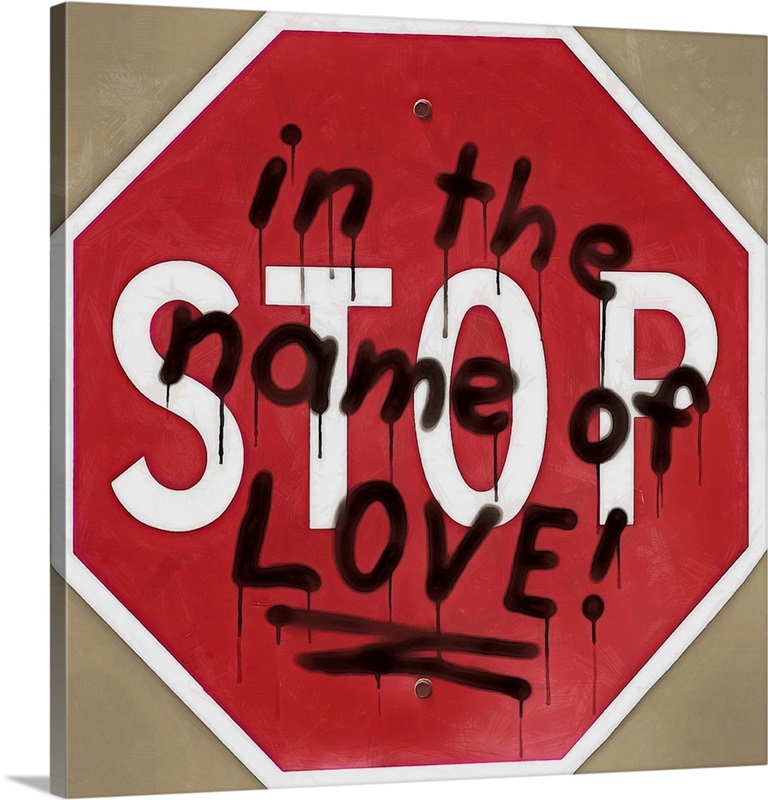 Graffiti Sign II | Great Big Canvas