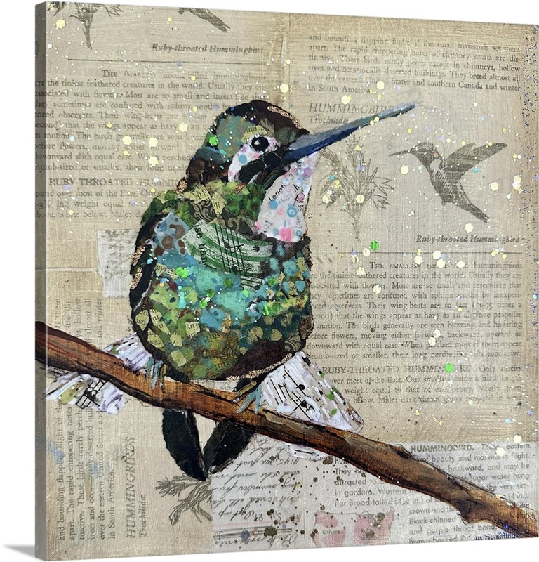 Happy Hummer Wall Art, Canvas Prints, Framed Prints, Wall Peels | Great ...