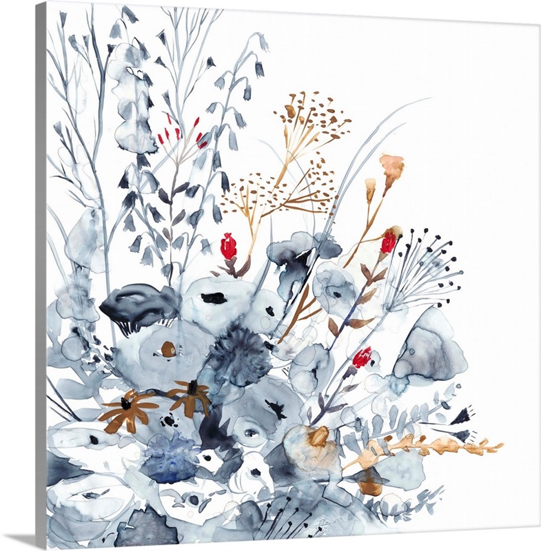 Indigo and Ochre II | Great Big Canvas