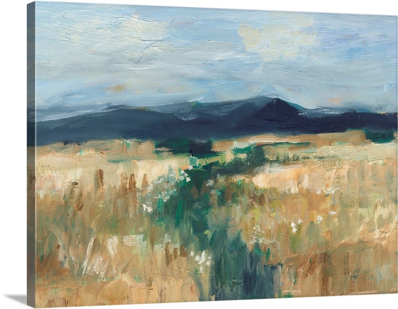 Indigo Mountain Backdrop II | Great Big Canvas