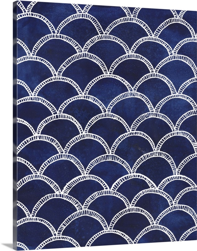 Indigo Pattern II | Great Big Canvas