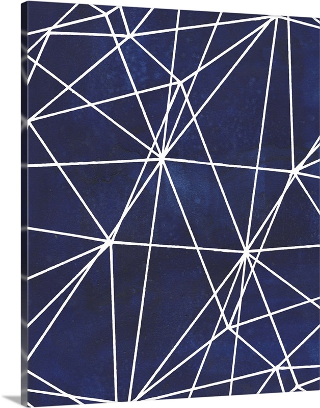 Indigo Pattern V | Great Big Canvas