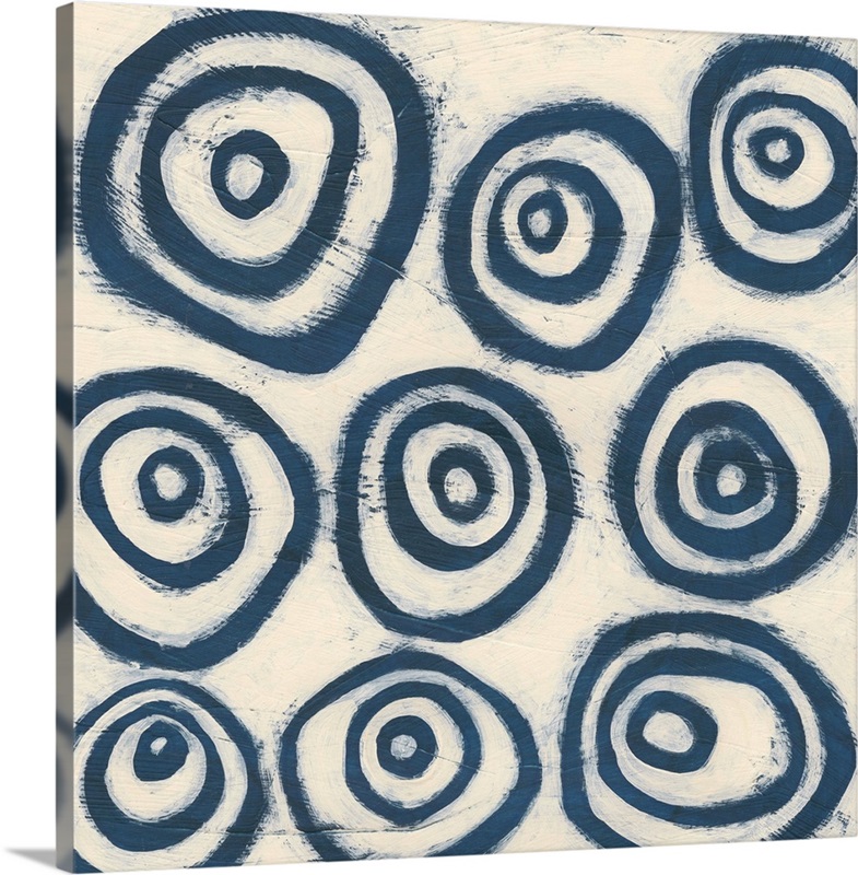 Indigo Signals I | Great Big Canvas