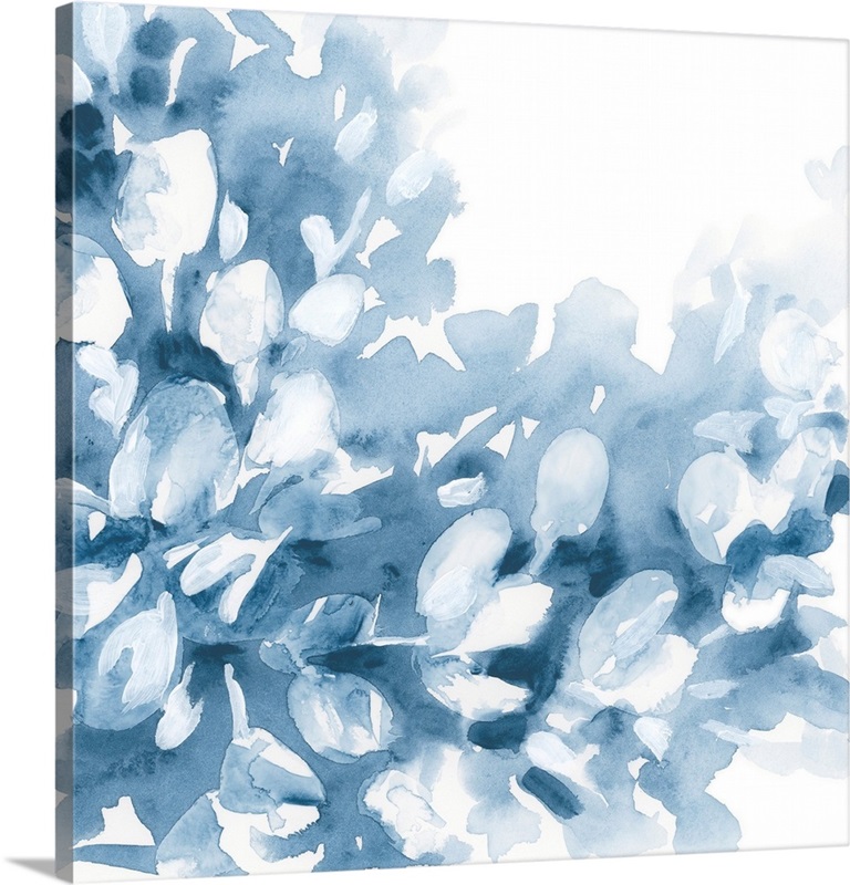 Indigo Splash I | Great Big Canvas