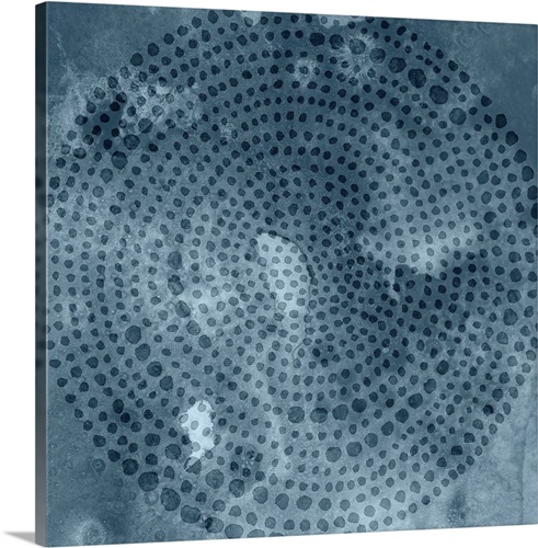 Indigo Wheel I | Great Big Canvas