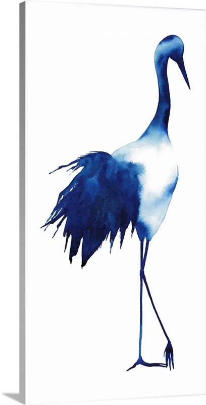 Ink Drop Crane I | Great Big Canvas