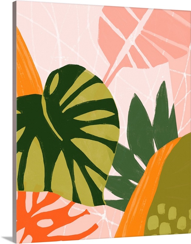 Jungle Collage I | Great Big Canvas