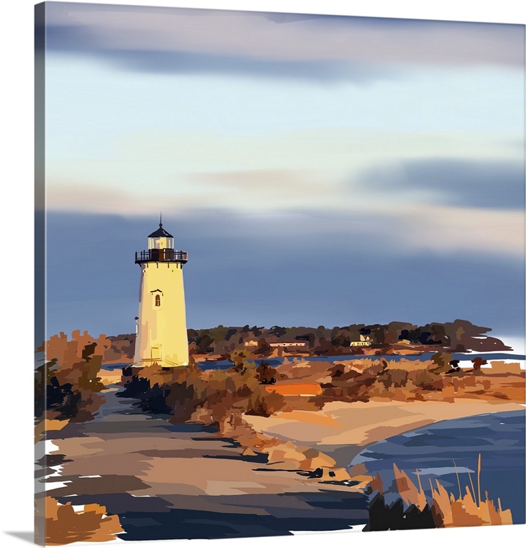 Lighthouse Scene II | Great Big Canvas