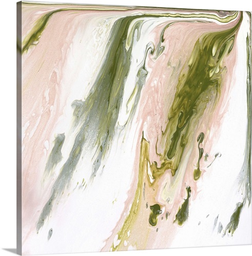 Lime Shimmer II | Great Big Canvas