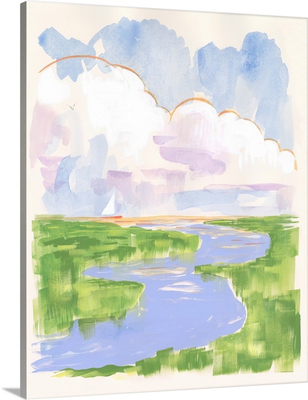 Low Country River Vista I | Great Big Canvas