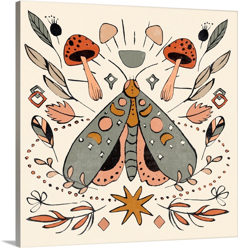 Luna Moths III | Great Big Canvas