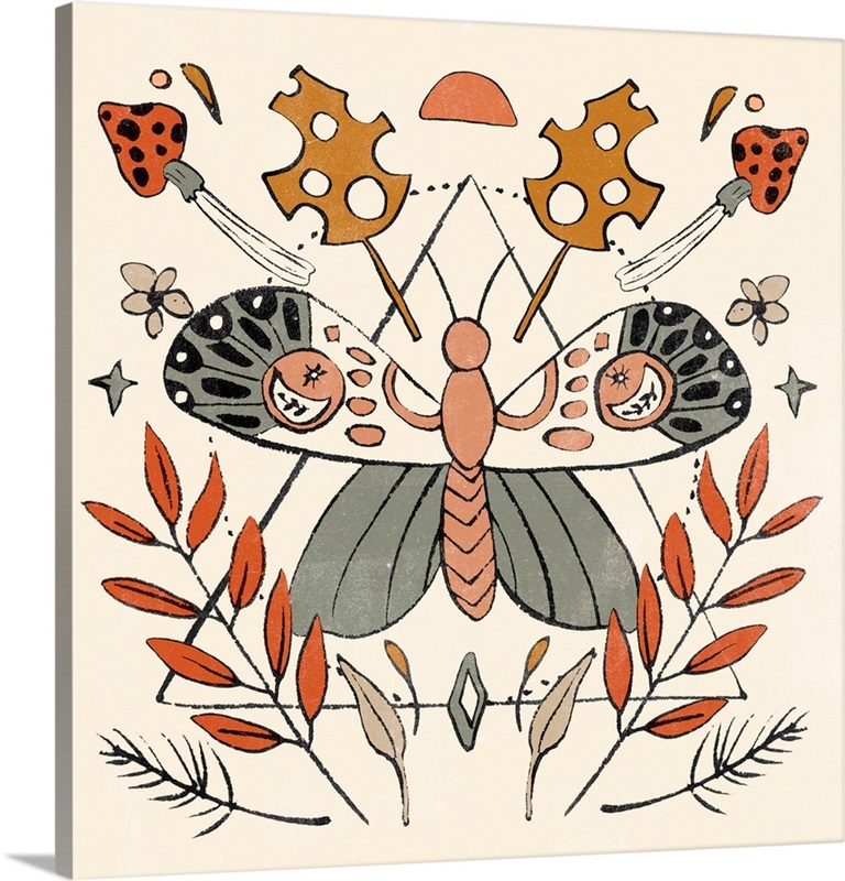 Luna Moths V | Great Big Canvas