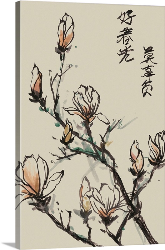 Mandarin Magnolia I | Great Big Canvas