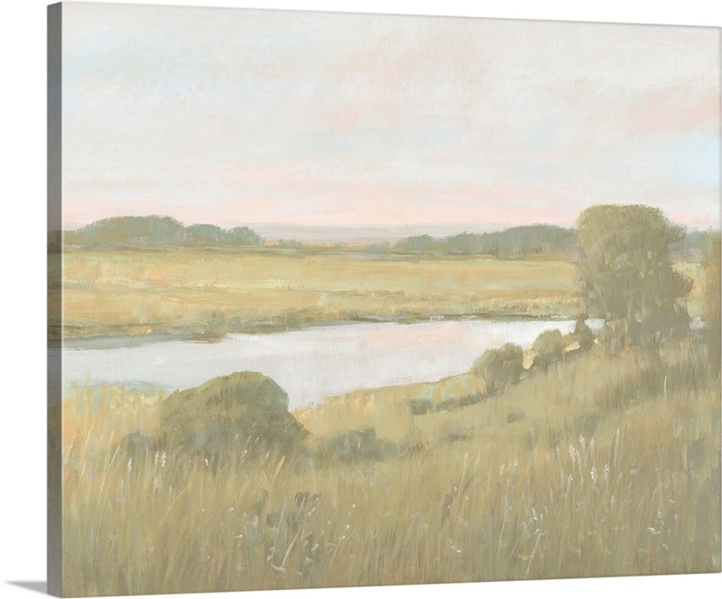 Marsh Horizon At Dawn II | Great Big Canvas