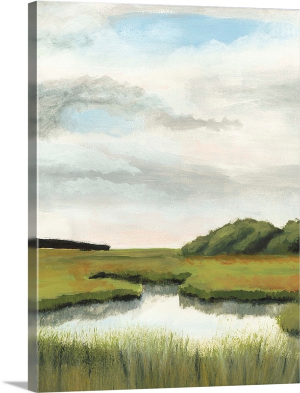 Marsh Landscapes II | Great Big Canvas
