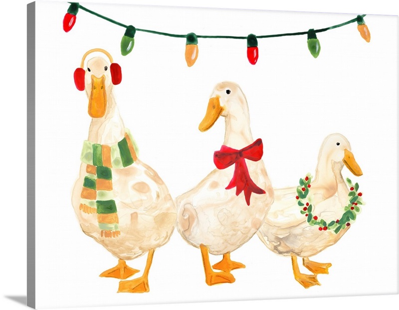 Merry Quackmas II Wall Art, Canvas Prints, Framed Prints, Wall Peels ...