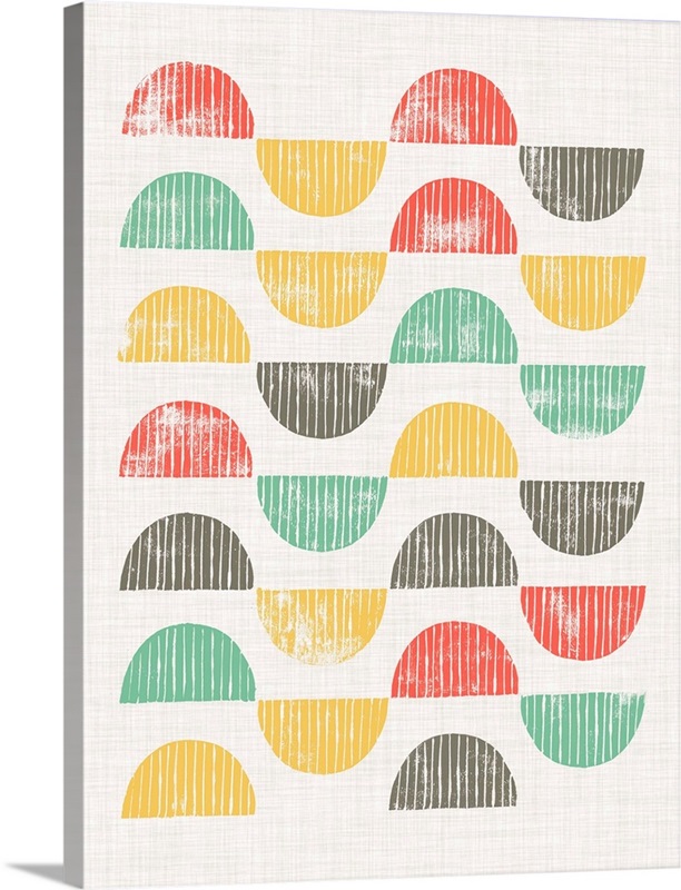 Mod Block Prints I | Great Big Canvas