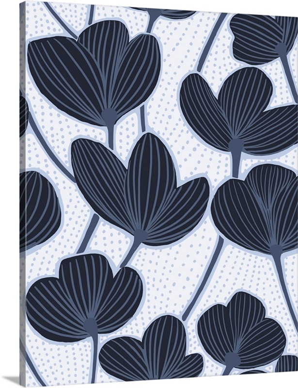 Modern Poppy II | Great Big Canvas