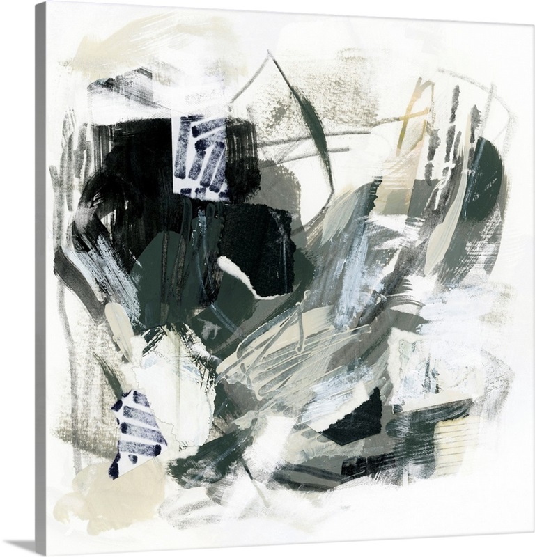 Monochrome Maelstrom I | Great Big Canvas