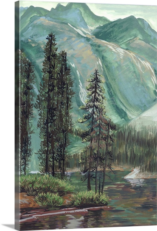 Mountainscape IV | Great Big Canvas