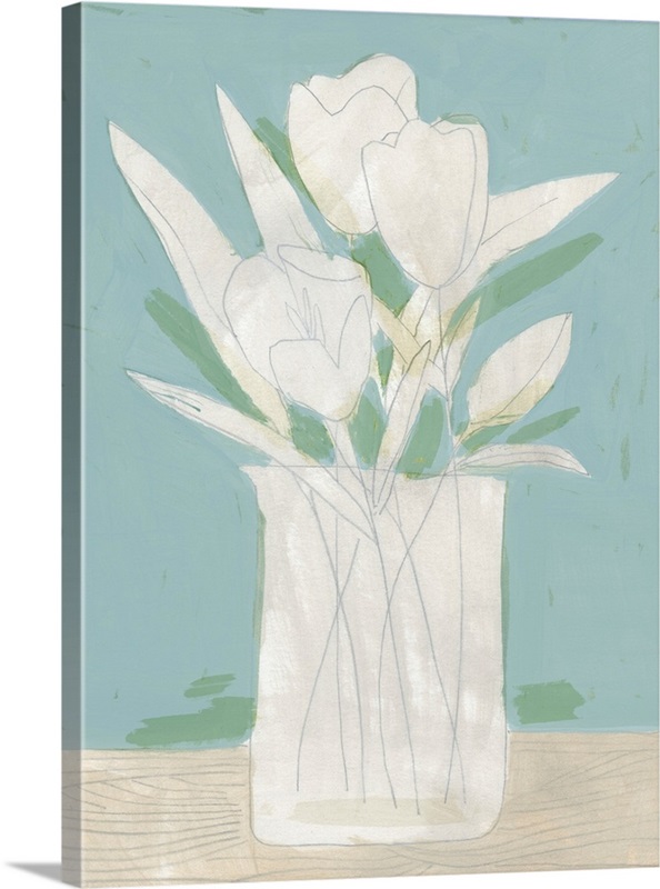 Muted Spring Arrangement II | Great Big Canvas