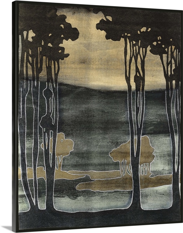 Nouveau Trees I | Great Big Canvas