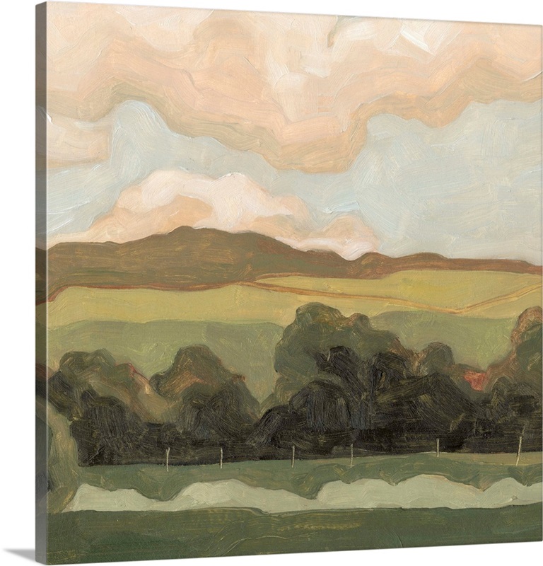 Ochre Evening I | Great Big Canvas