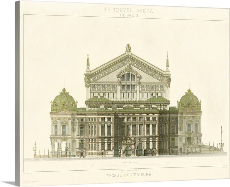 Paris Opera House I | Great Big Canvas