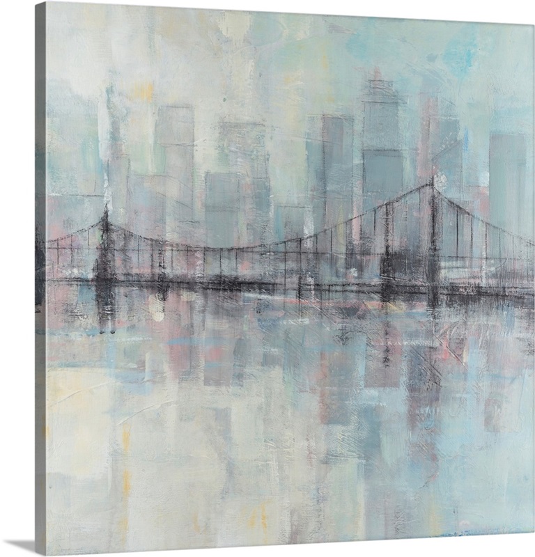 Pastel Cityscape II | Great Big Canvas