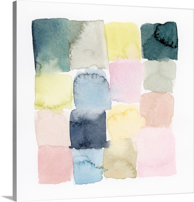 Pastel Patches II | Great Big Canvas