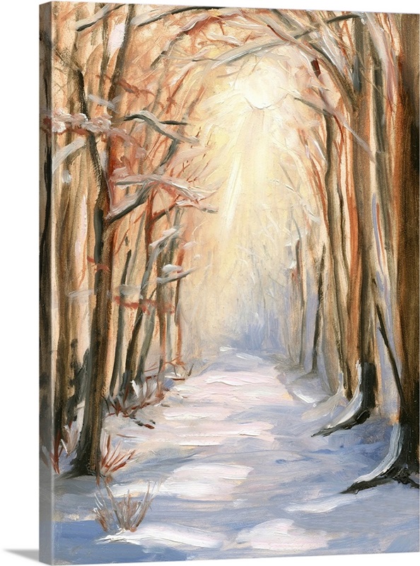 Path In Winter | Great Big Canvas