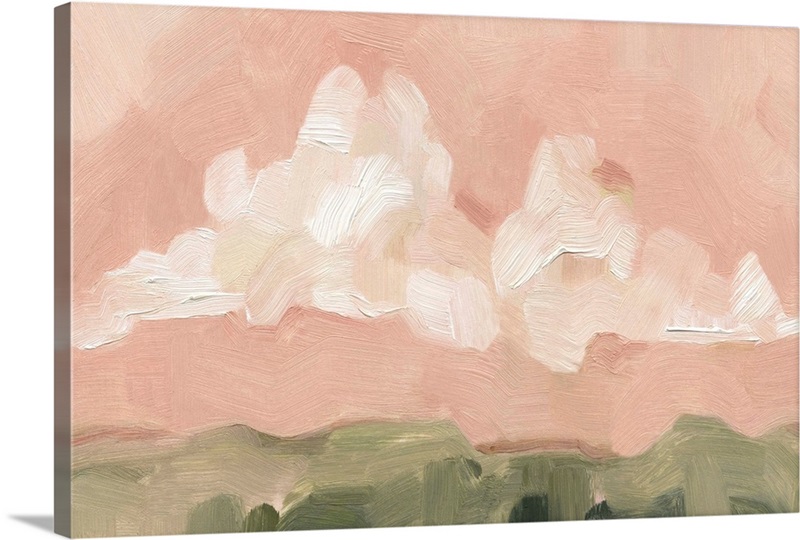 Pink Haze Sunset I | Great Big Canvas