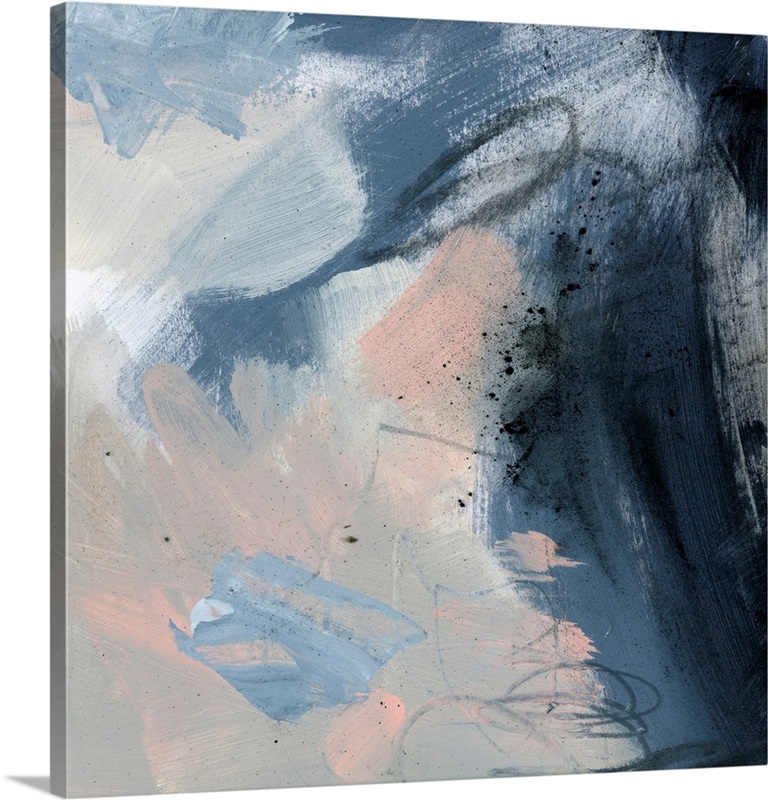 Pink Mist Abstract VI | Great Big Canvas