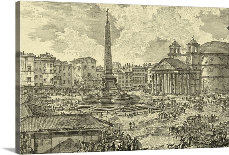 Piranesi View of Rome V | Great Big Canvas