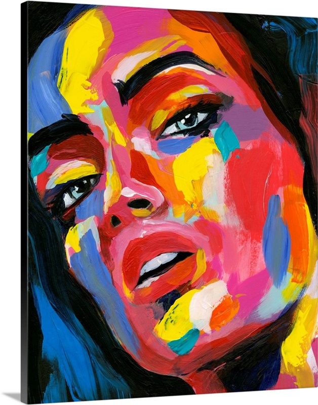 Prismatic Pout I | Great Big Canvas