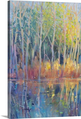 Reflected Trees II | Great Big Canvas