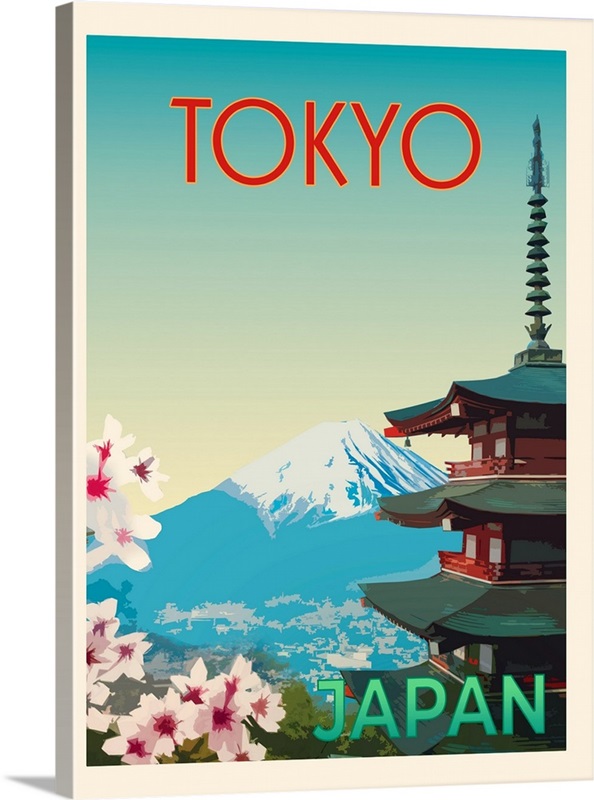 Retro Style Travel Poster IV | Great Big Canvas
