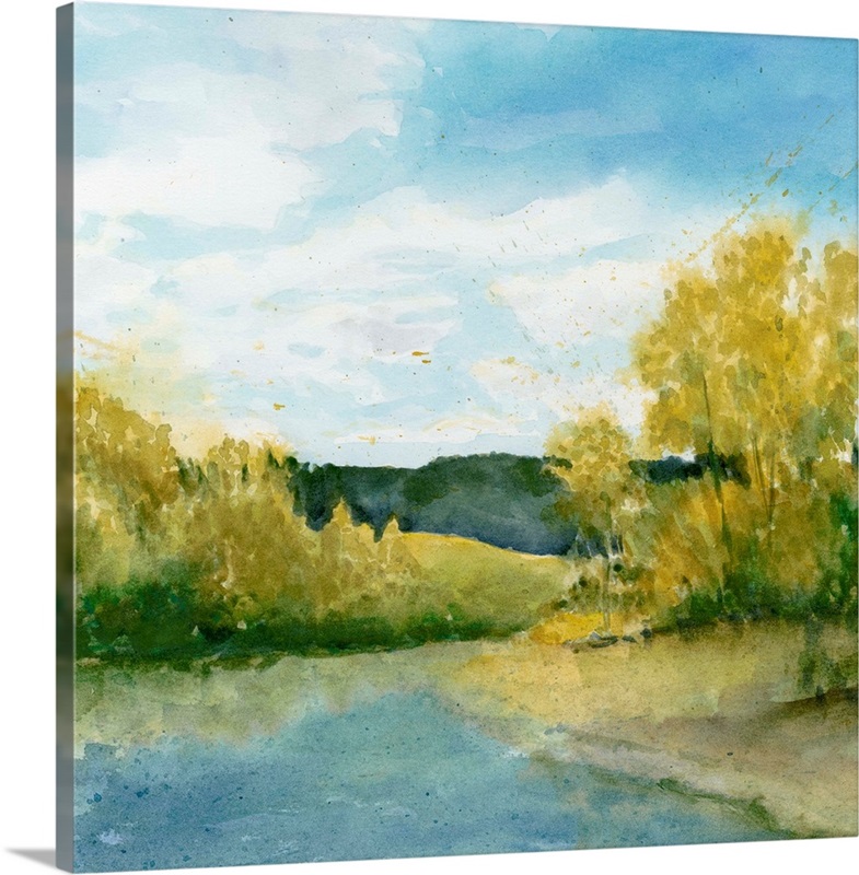 River Sketch II | Great Big Canvas