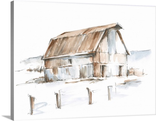 Roadside Barn I | Great Big Canvas