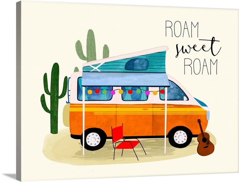 Roam Sweet Roam II | Great Big Canvas