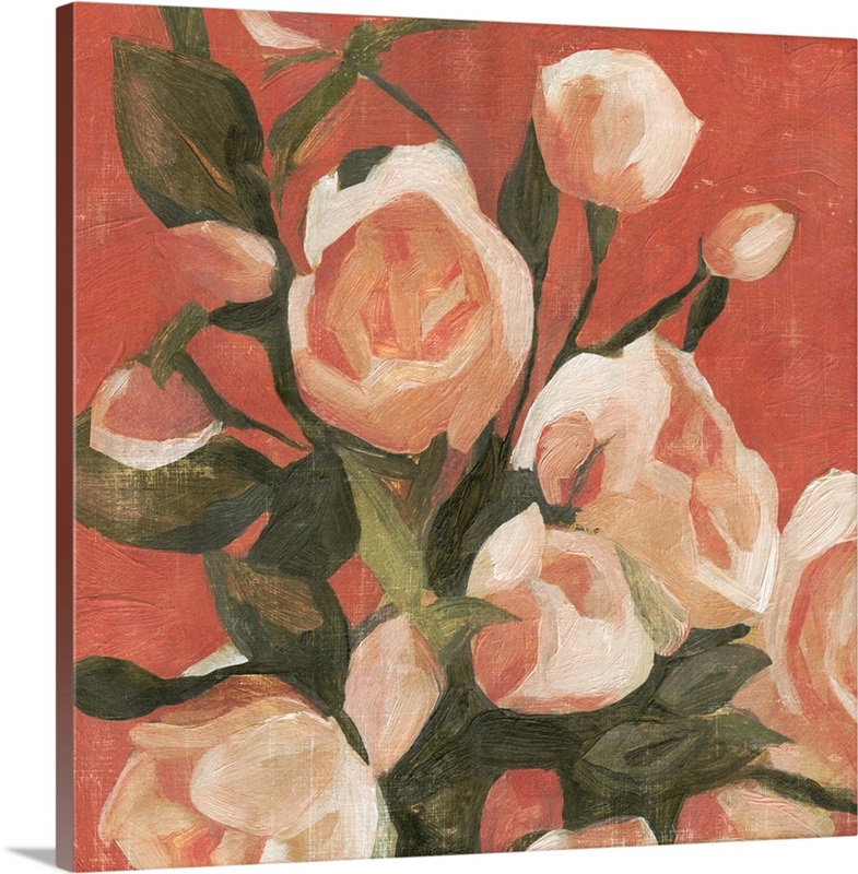 Rose Tangle I | Great Big Canvas