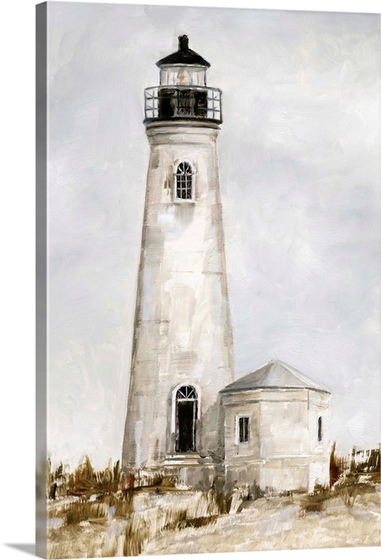 Rustic Lighthouse I | Great Big Canvas