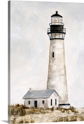 Rustic Lighthouse II | Great Big Canvas