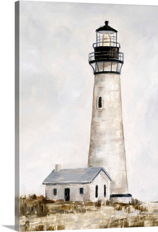 Rustic Lighthouse II | Great Big Canvas