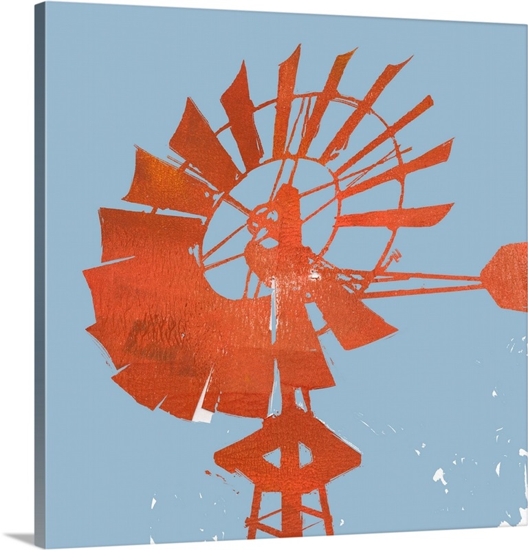 Rusty Windmill II | Great Big Canvas